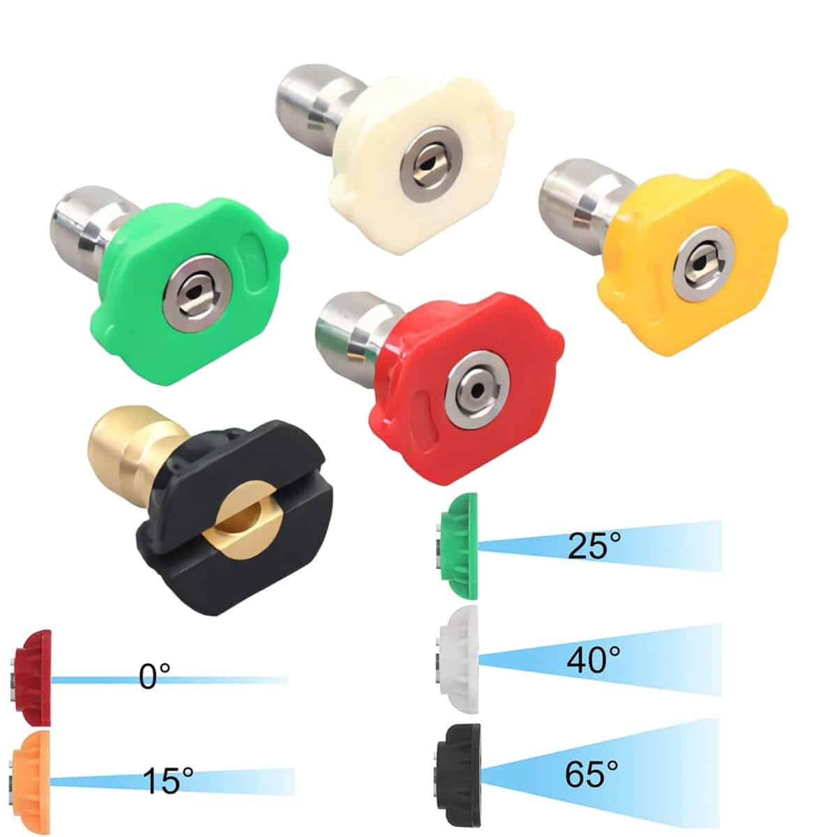 15° Quick Connect Spray Nozzle Tip - Electric Motor Company